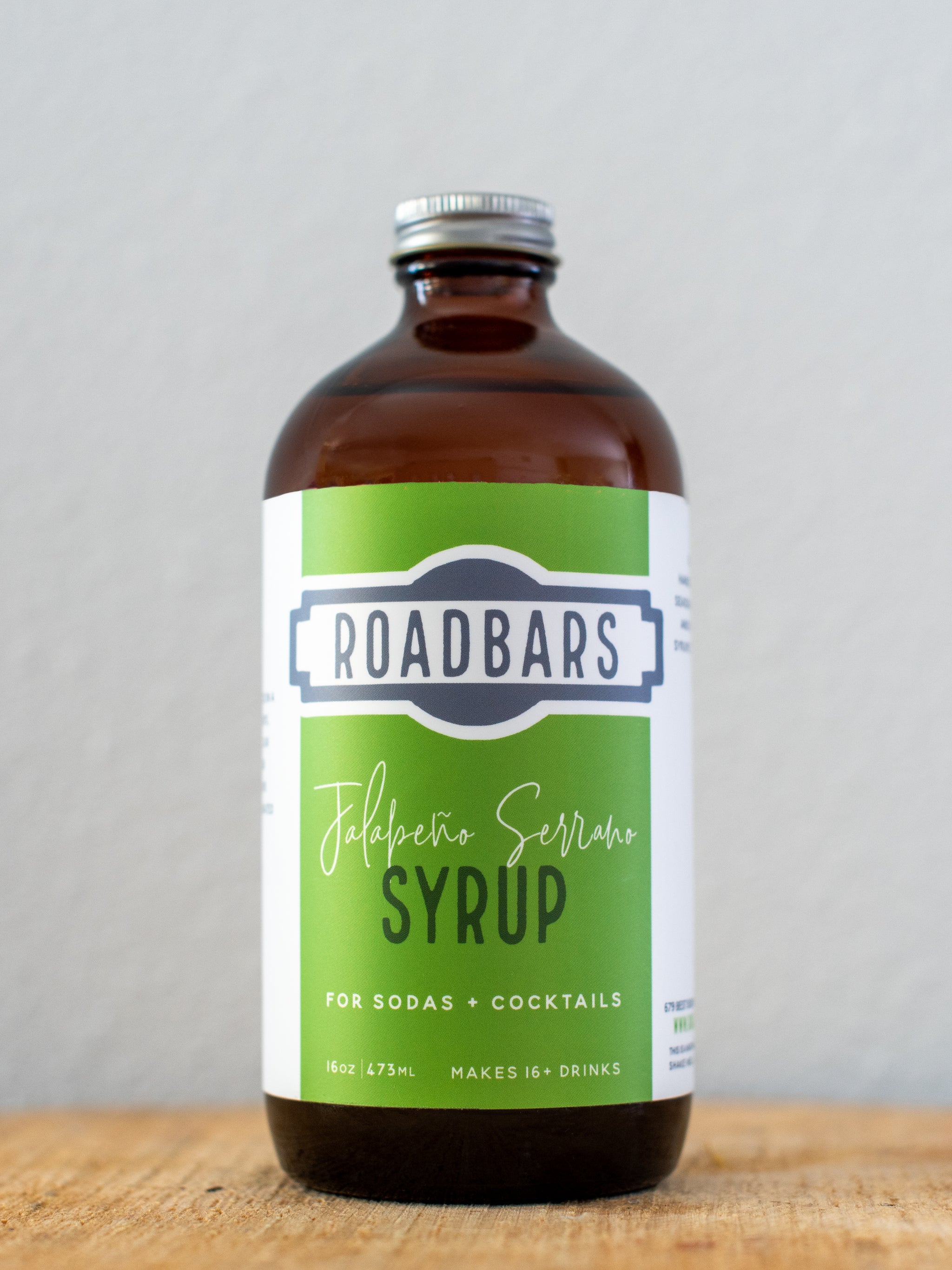 Jalapeno Serrano Syrup Cocktail Syrup – Roadbars